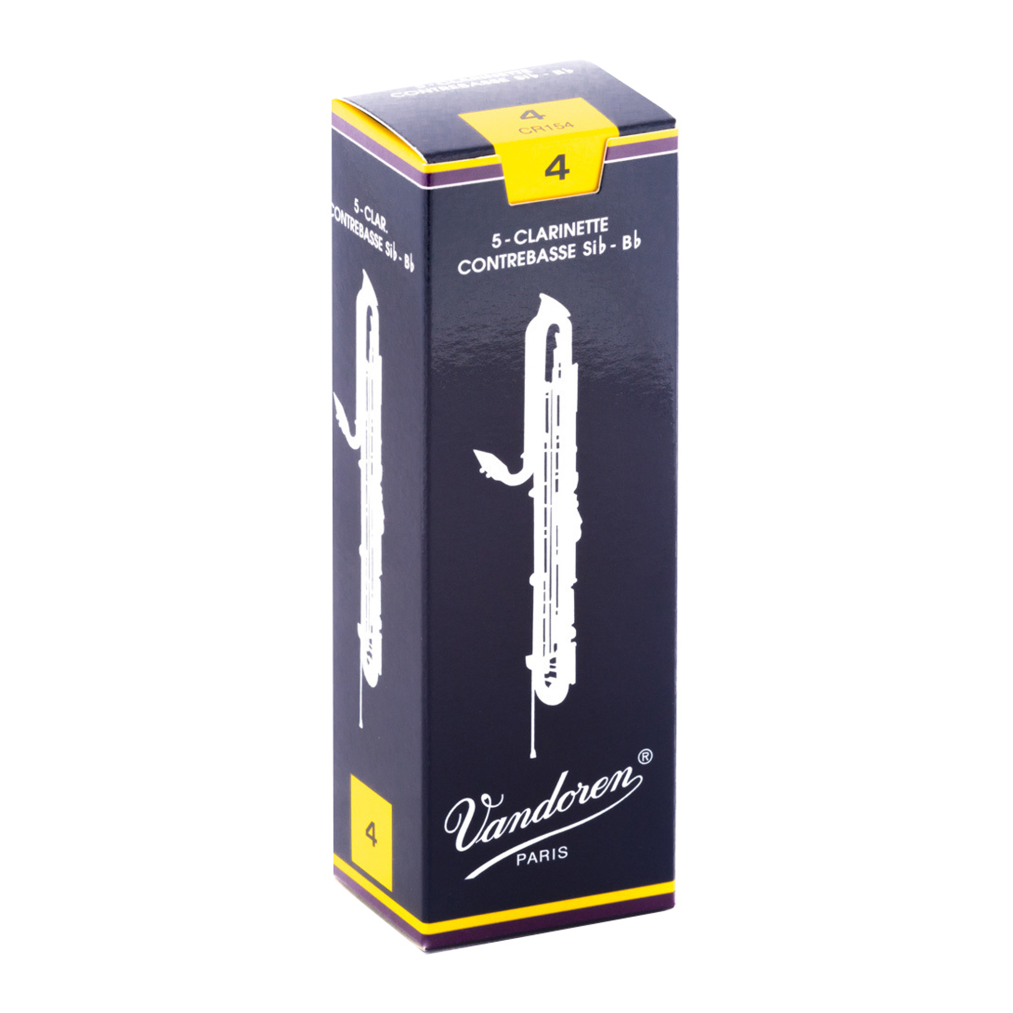 Vandoren Traditional Contrabass Clarinet Reeds - Box of 5 – Rettig Music